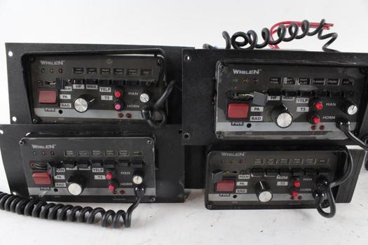 Whelen Siren Control Boxes, 4 Pieces | Property Room