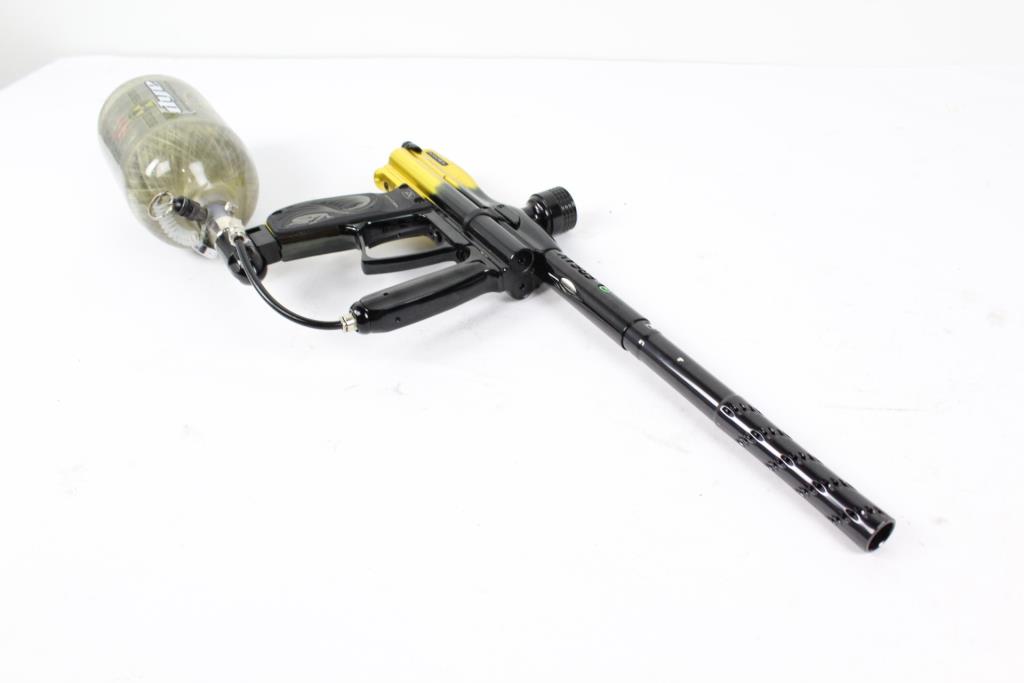 Angel Freak Paintball Gun & Tank, 2 Items | Property Room
