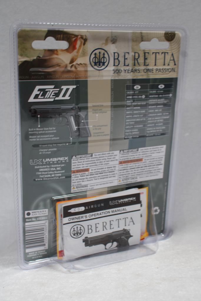 Beretta Elite II CO2 Pistol Air Pistol | Property Room