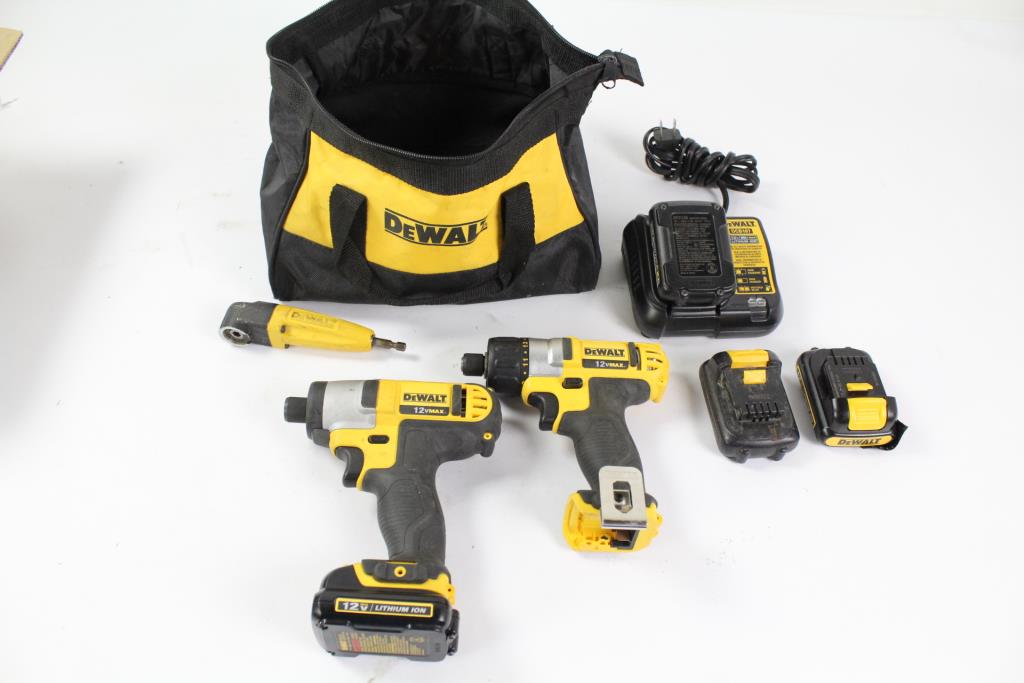 DeWalt DCF815 Cordless Impact Driver & More, 8 Items | Property Room