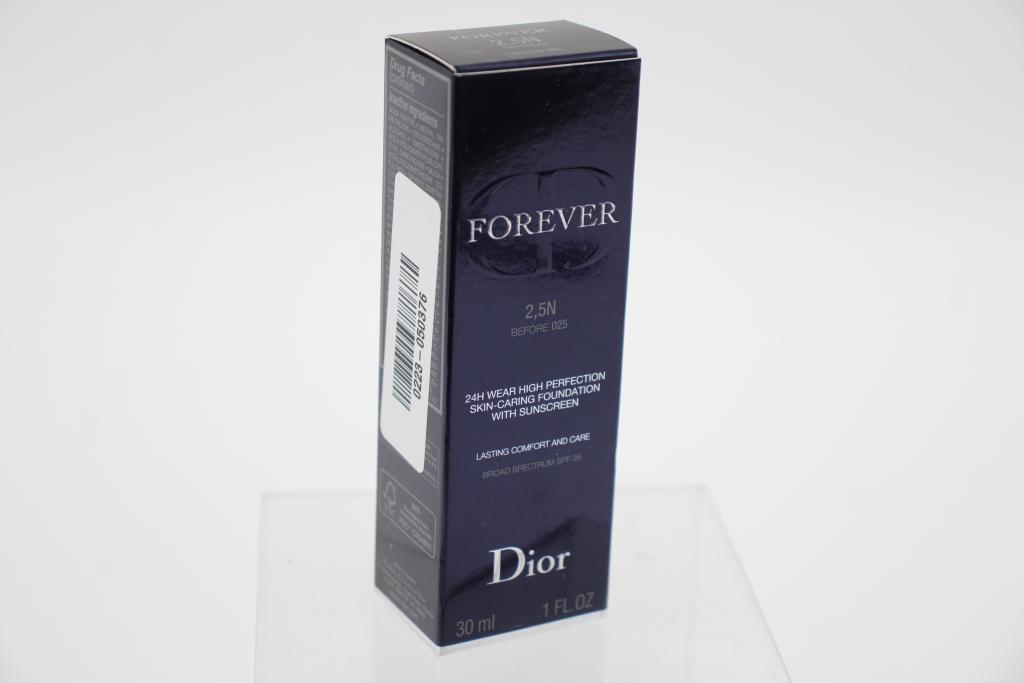 Dior Forever High Foundation With Sunscreen On 2,5n Before 025nib ...