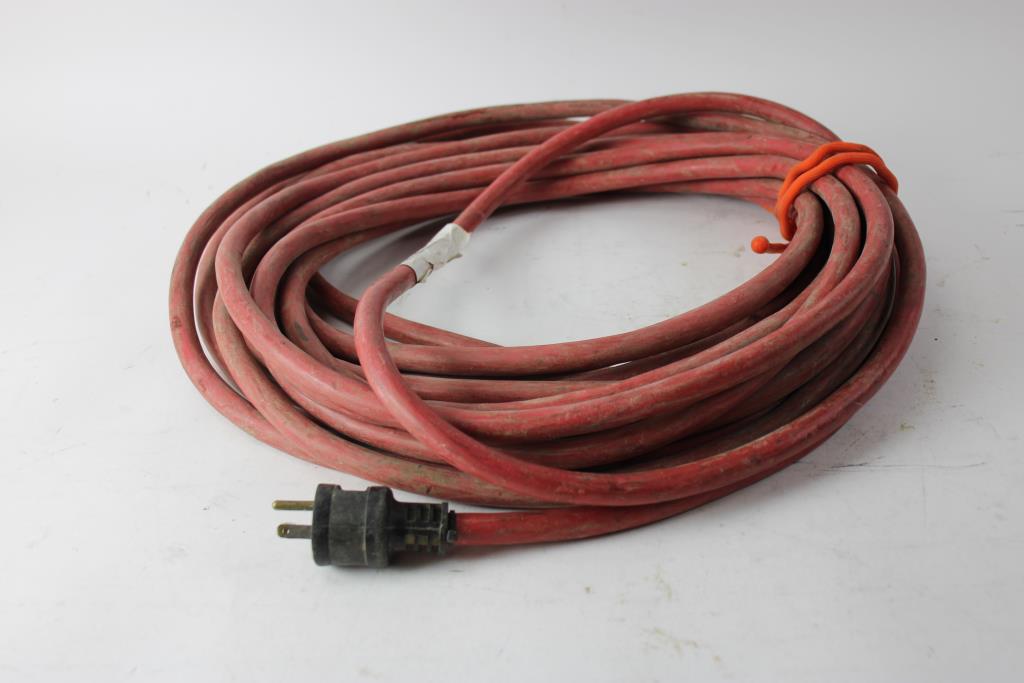 Heavy Duty Red Extention Cord Unbranded | Property Room
