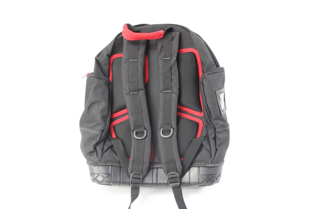 Husky 18" Hard Rubber Bottom Tool Backpack | Property Room