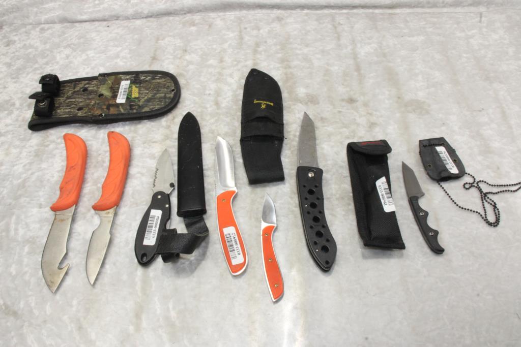 Outdoor Edge; Other Knives, 6 Pieces (7 Knives Total) | Property Room