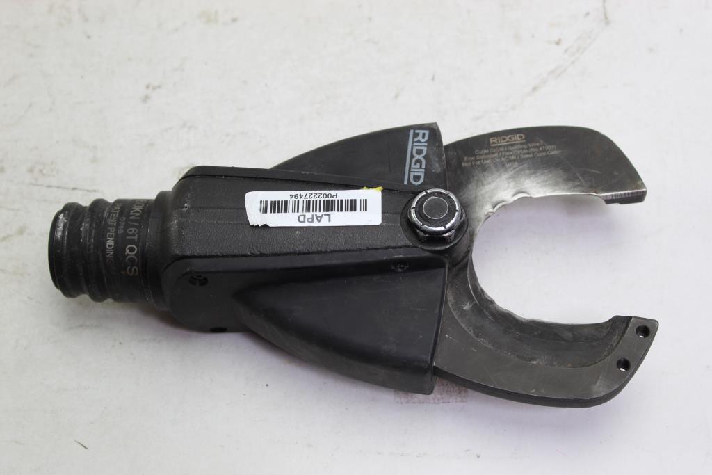 Ridgid Crimper Wire Cutter Scissor Head | Property Room