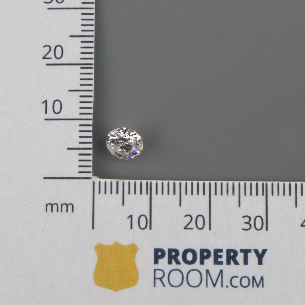 0.95ct TW Round Brilliant Cut Loose Diamond Evaluated by Our Certified ...