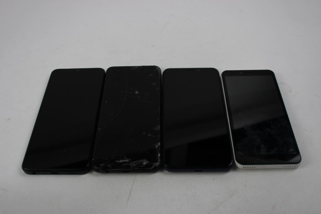 1+, Samsung, Vortex Cell Phone Lot, 4 Pieces, Sold For Parts | Property ...