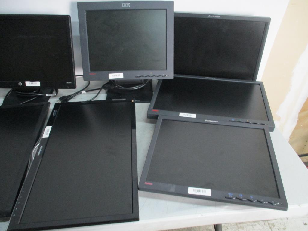 10+ Assorted Computer Monitors | Property Room