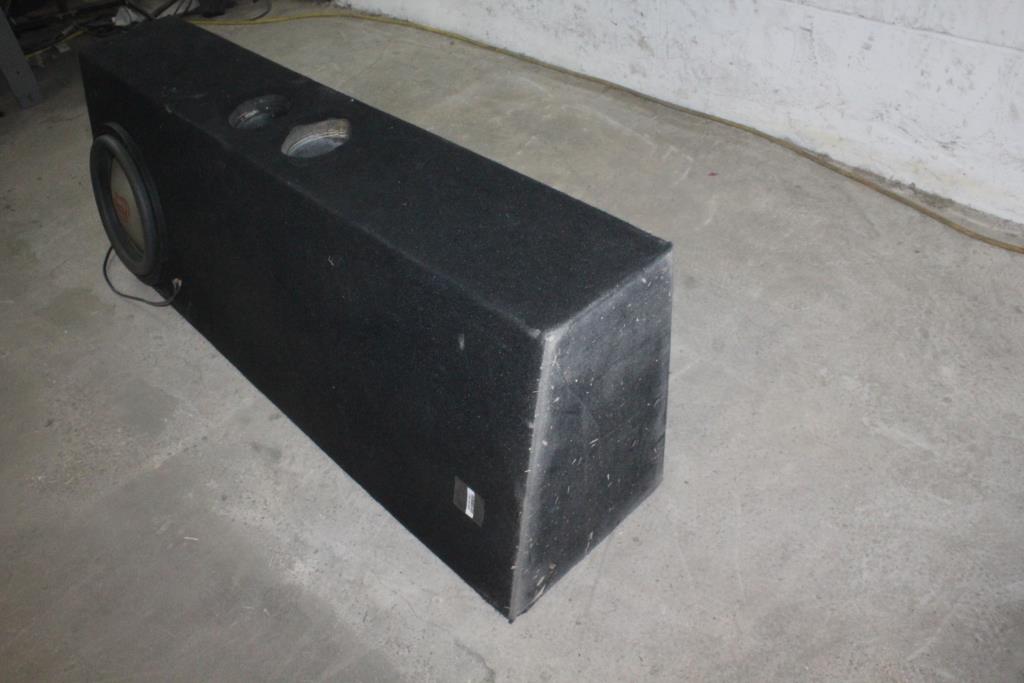 10" Digital Design Subwoofer In Box | Property Room