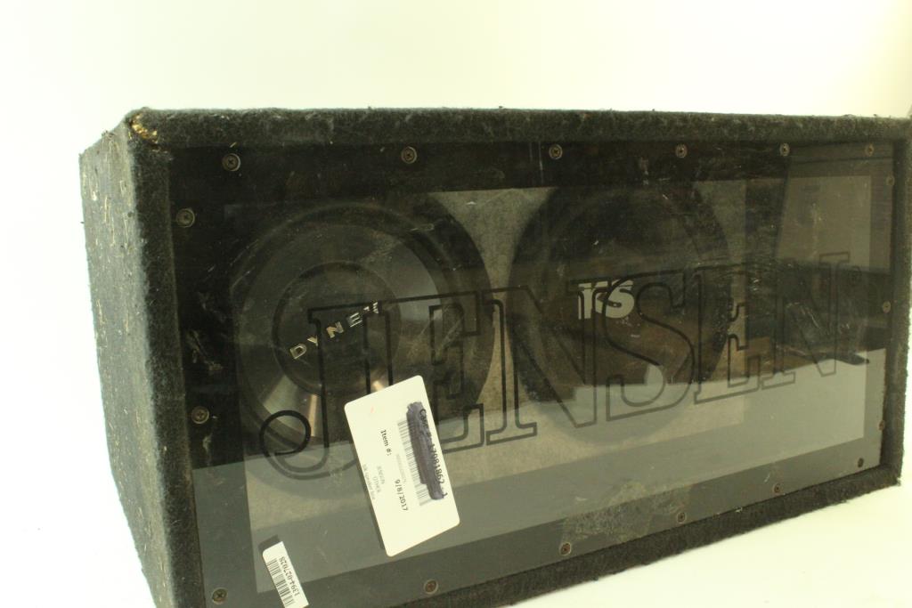 10" Subwoofers In Jensen Box | Property Room