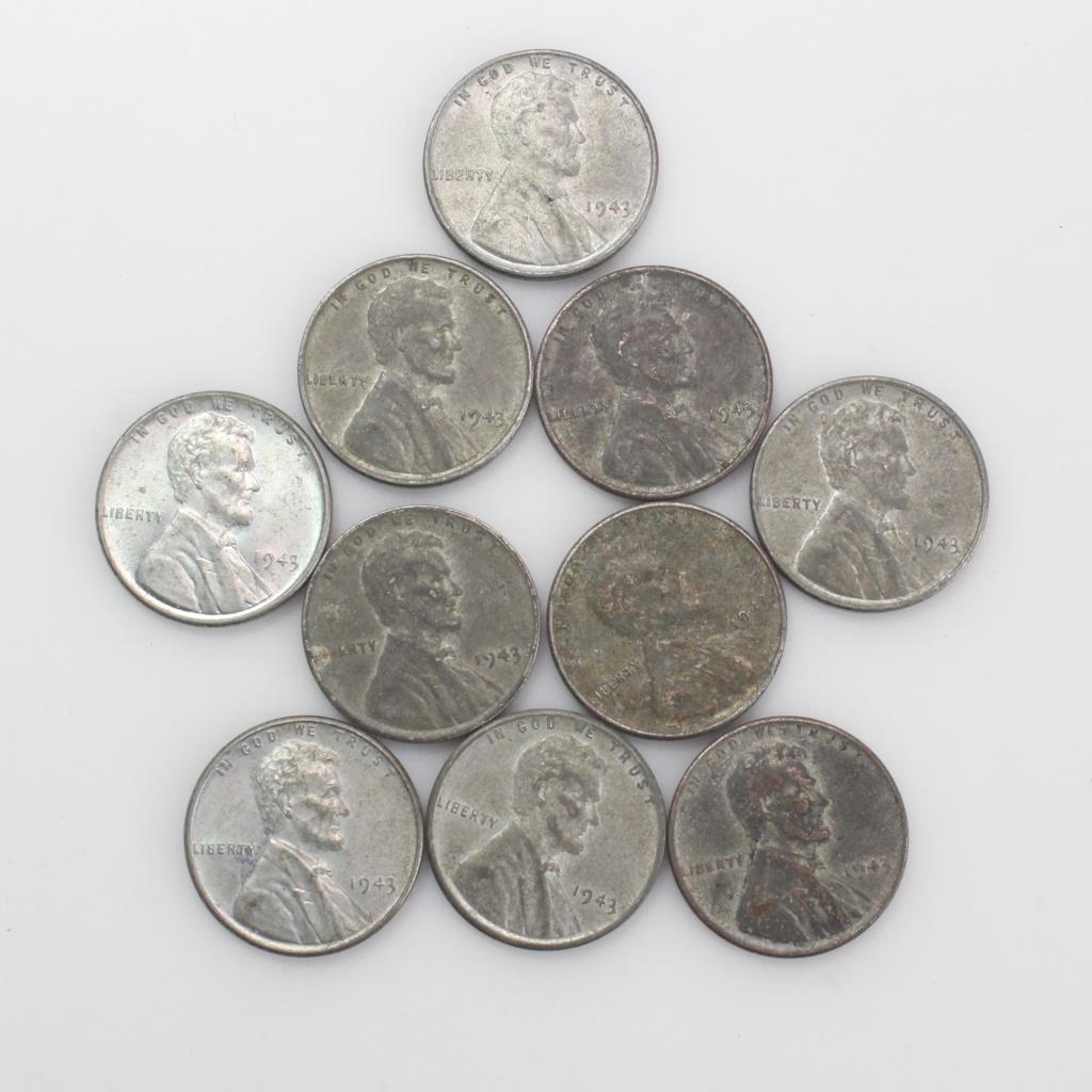 10 US Steel Pennies | Property Room