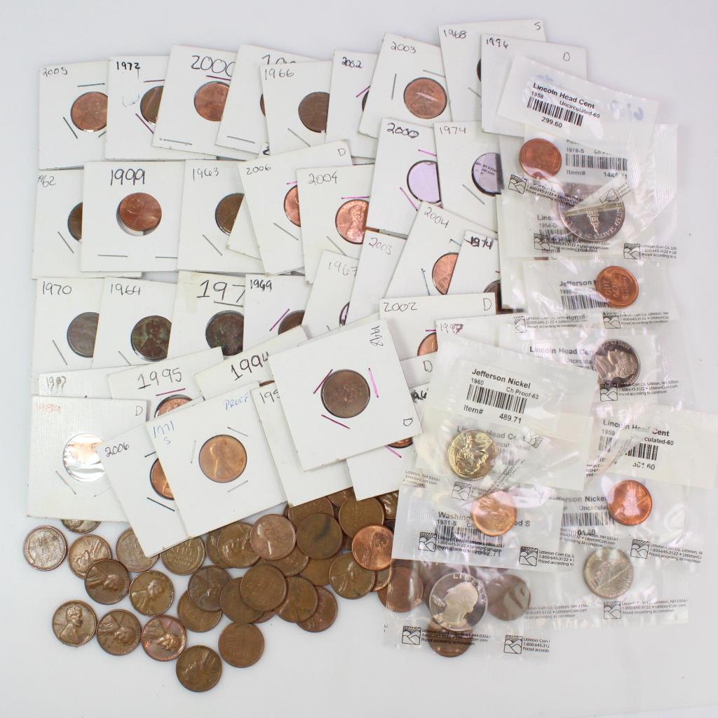 100+ Assorted US Coins | Property Room