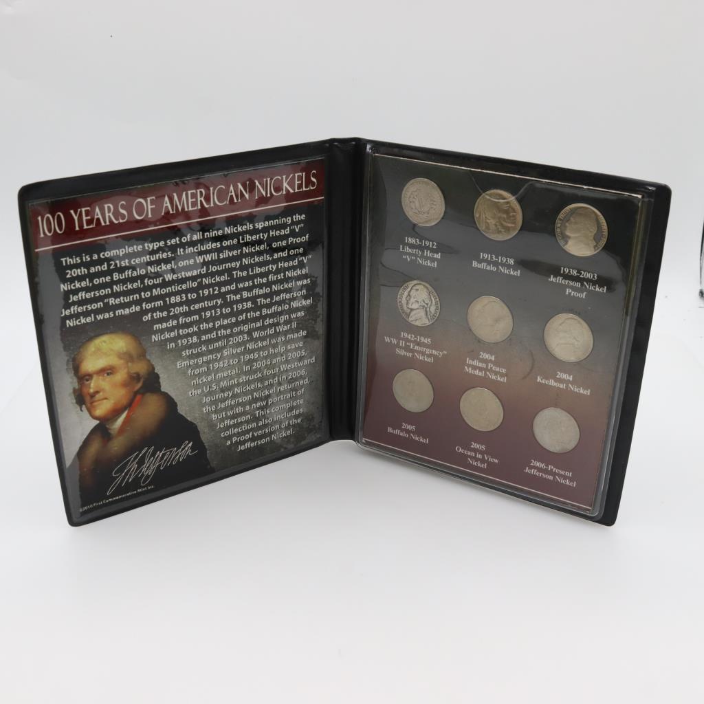 100 Years Of American Nickels Set | Property Room