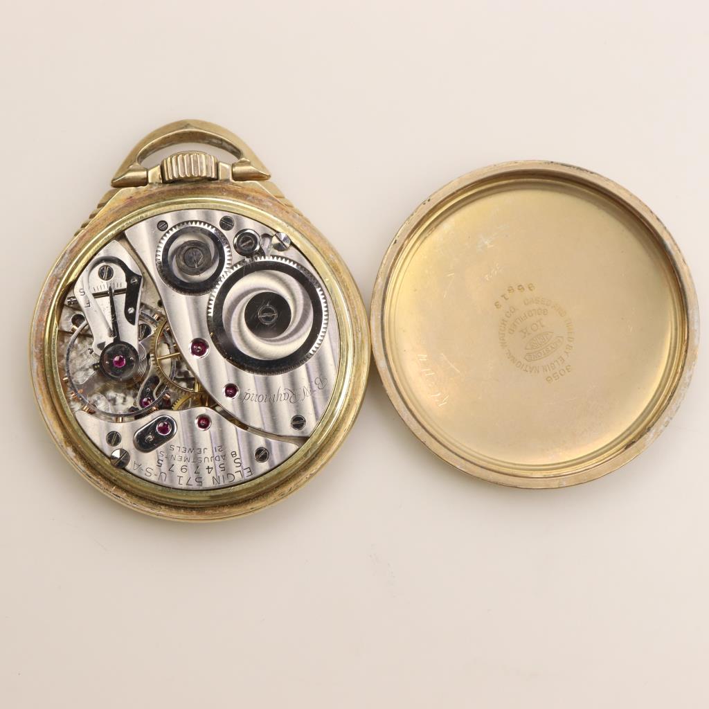 10k GF Elgin B.W Raymond Vintage Watch | Property Room