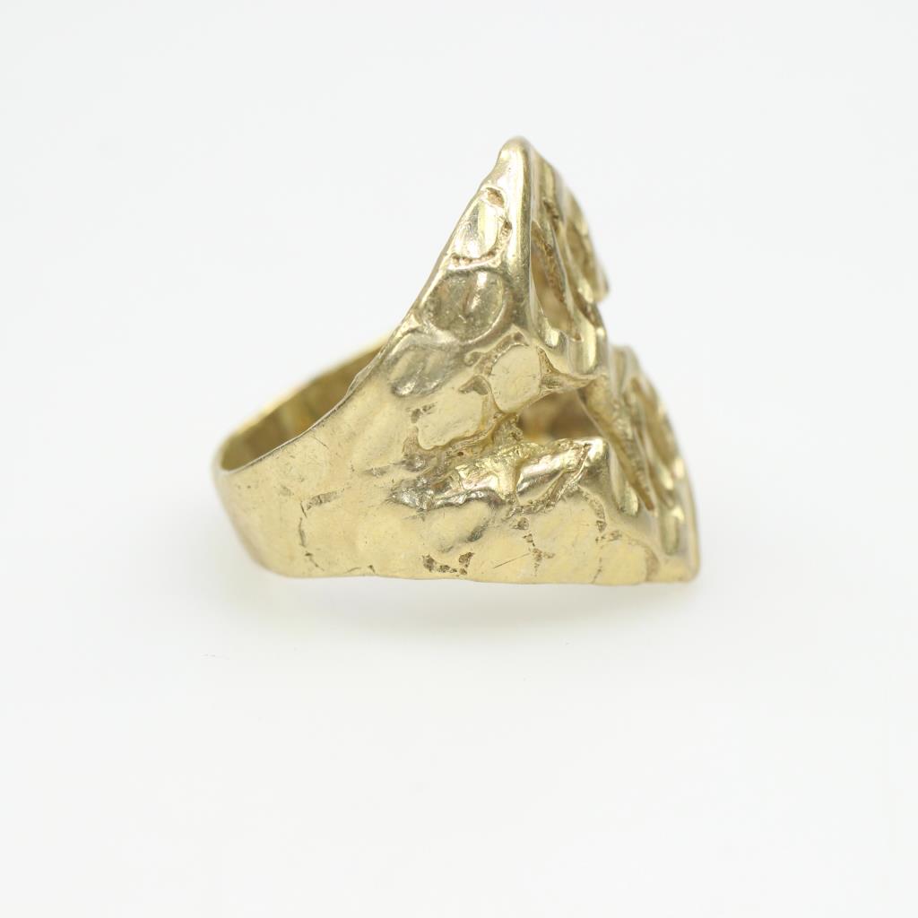 10k Gold Money Sign Ring | Property Room