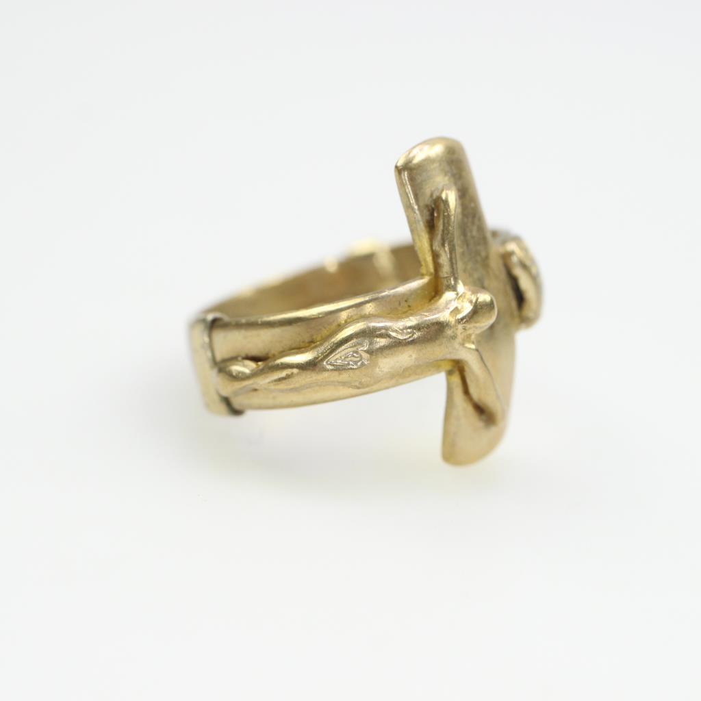 10k Gold Religious Ring | Property Room