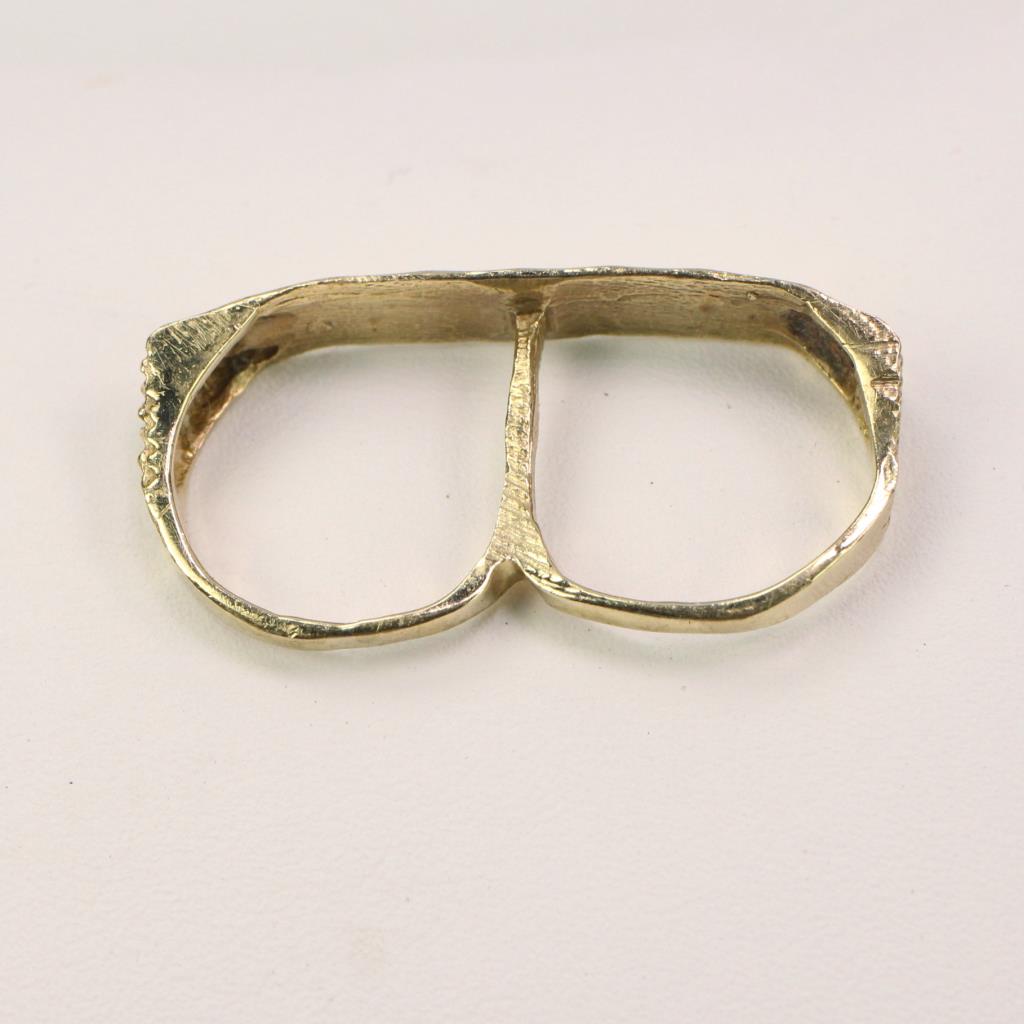 10k Gold Two Finger "POP" Ring | Property Room