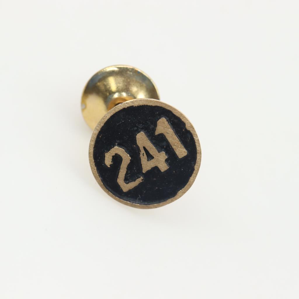 10kt Gold "241" Pin | Property Room