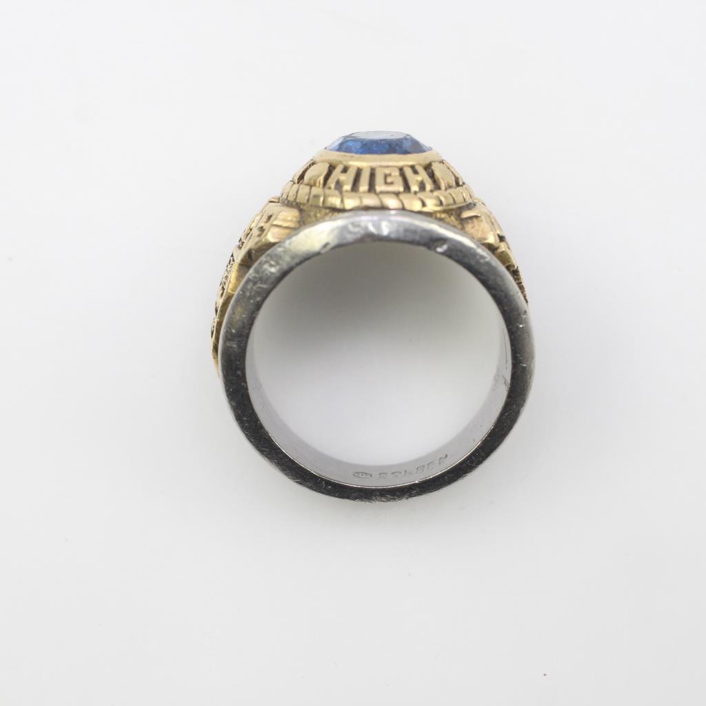 10kt Gold Accented Blue Spinel Class Ring | Property Room