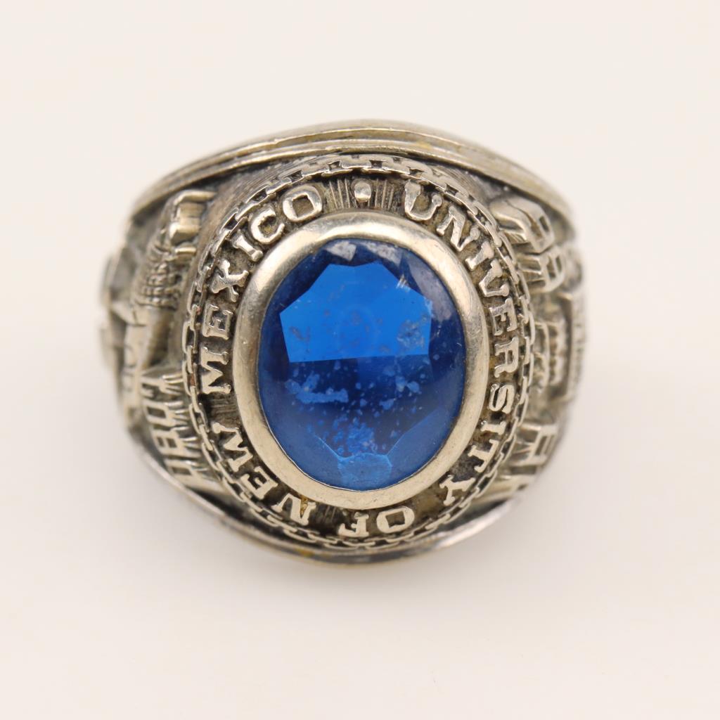 10kt Gold Blue Spinel Class Ring | Property Room