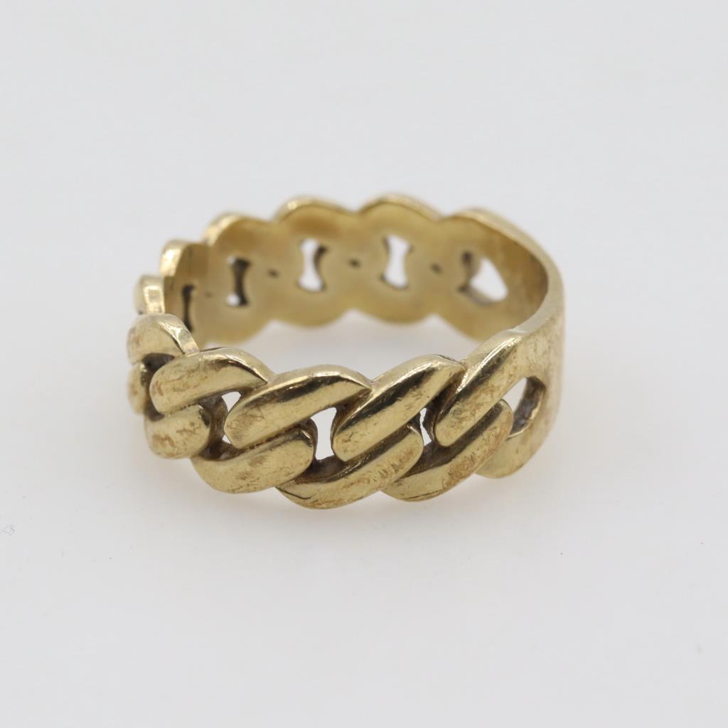 10kt Gold Chain Band | Property Room