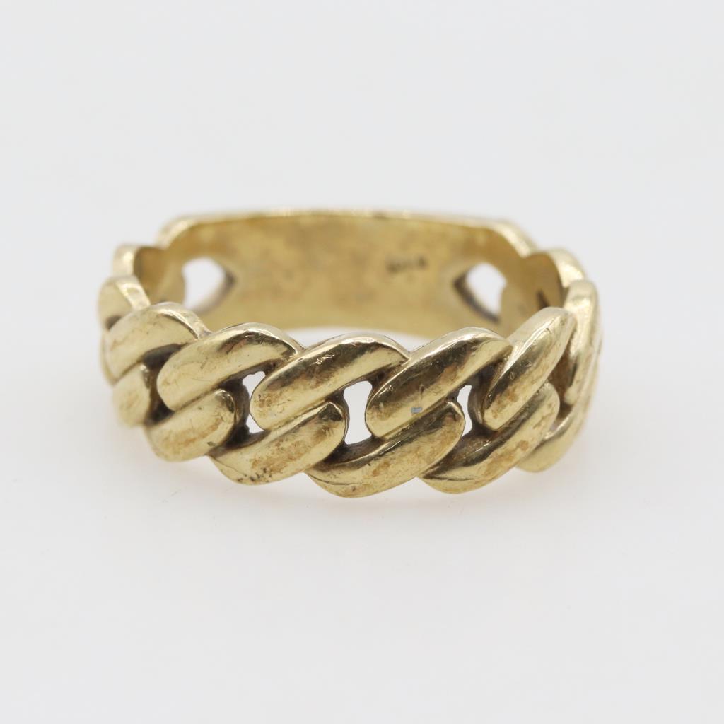 10kt Gold Chain Band | Property Room