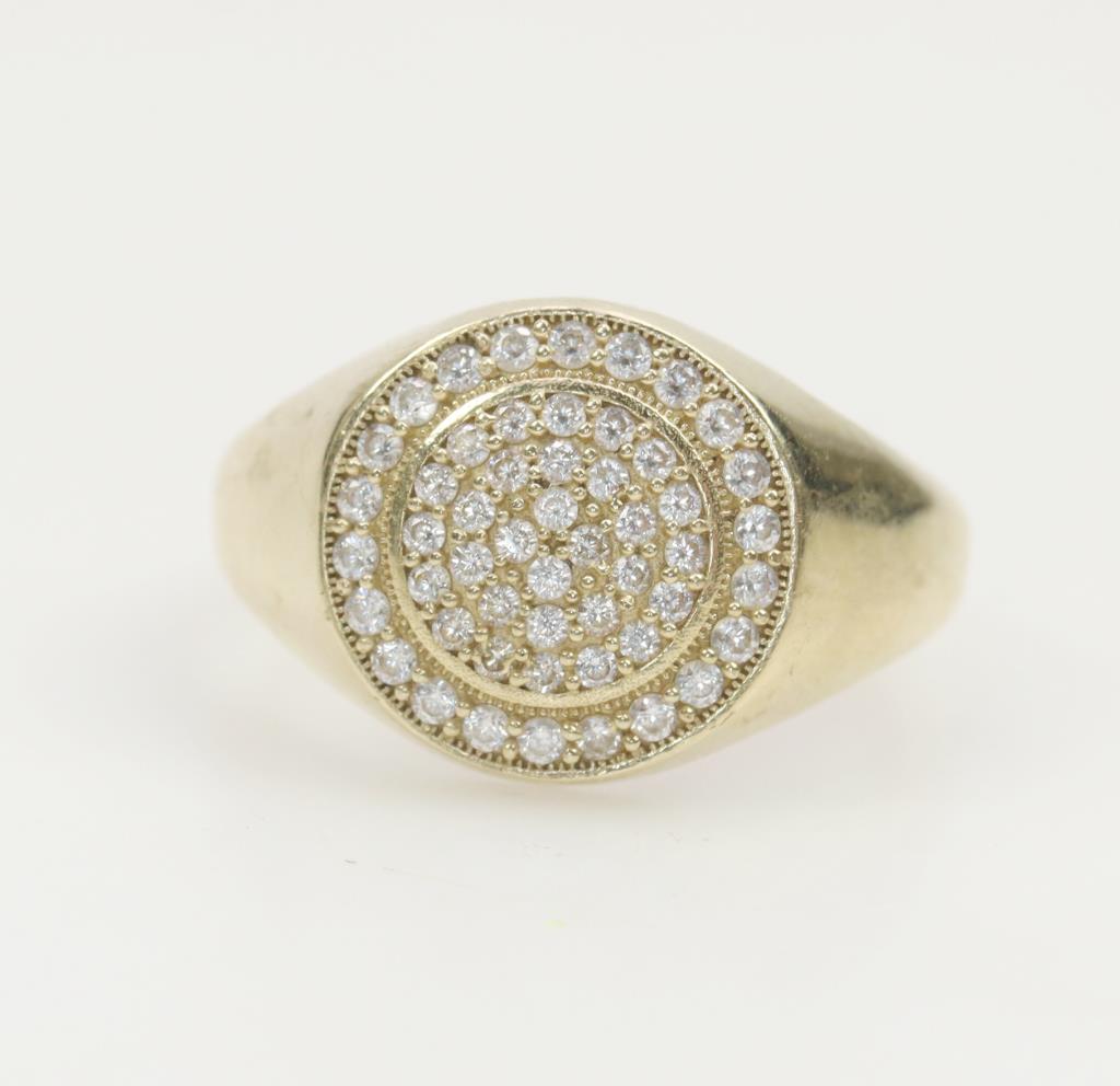 10kt Gold Cubic Zirconia Ring | Property Room