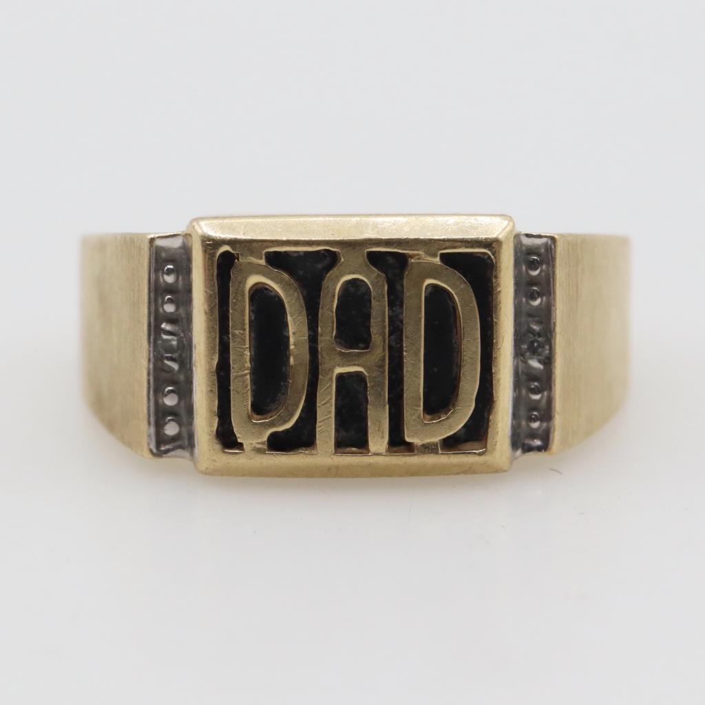 10kt Gold DAD Ring | Property Room