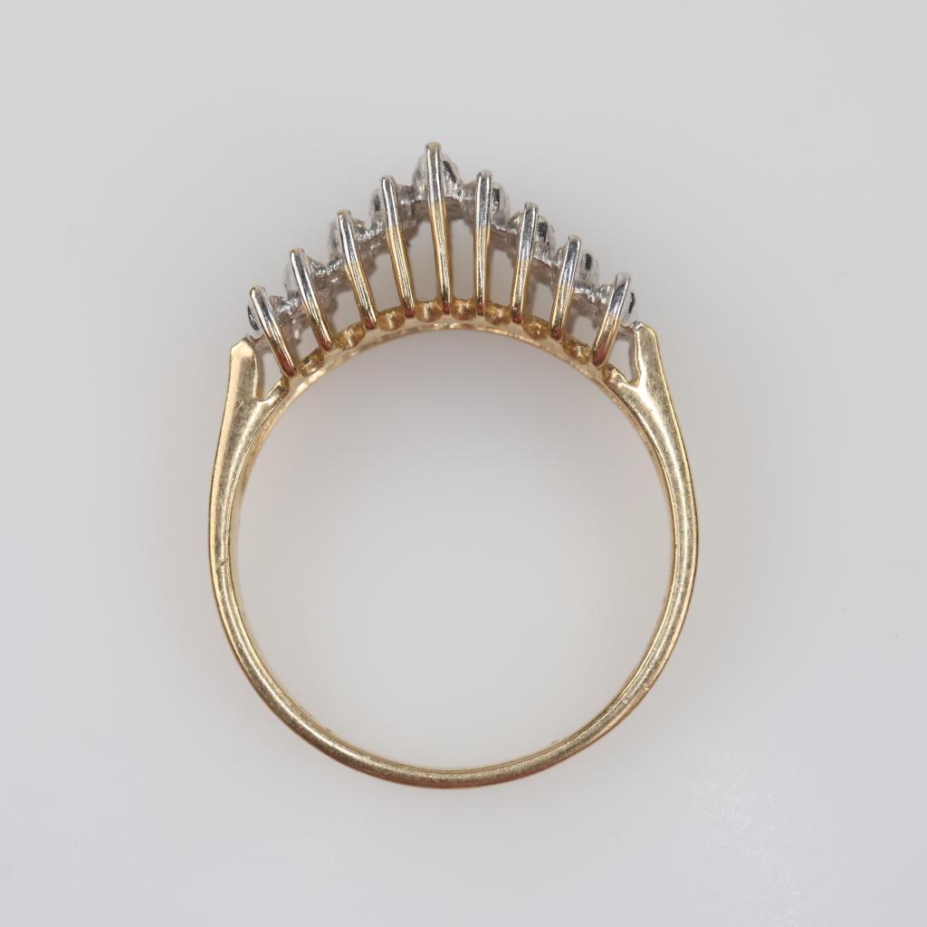 10kt Gold Diamond Accent Ring | Property Room