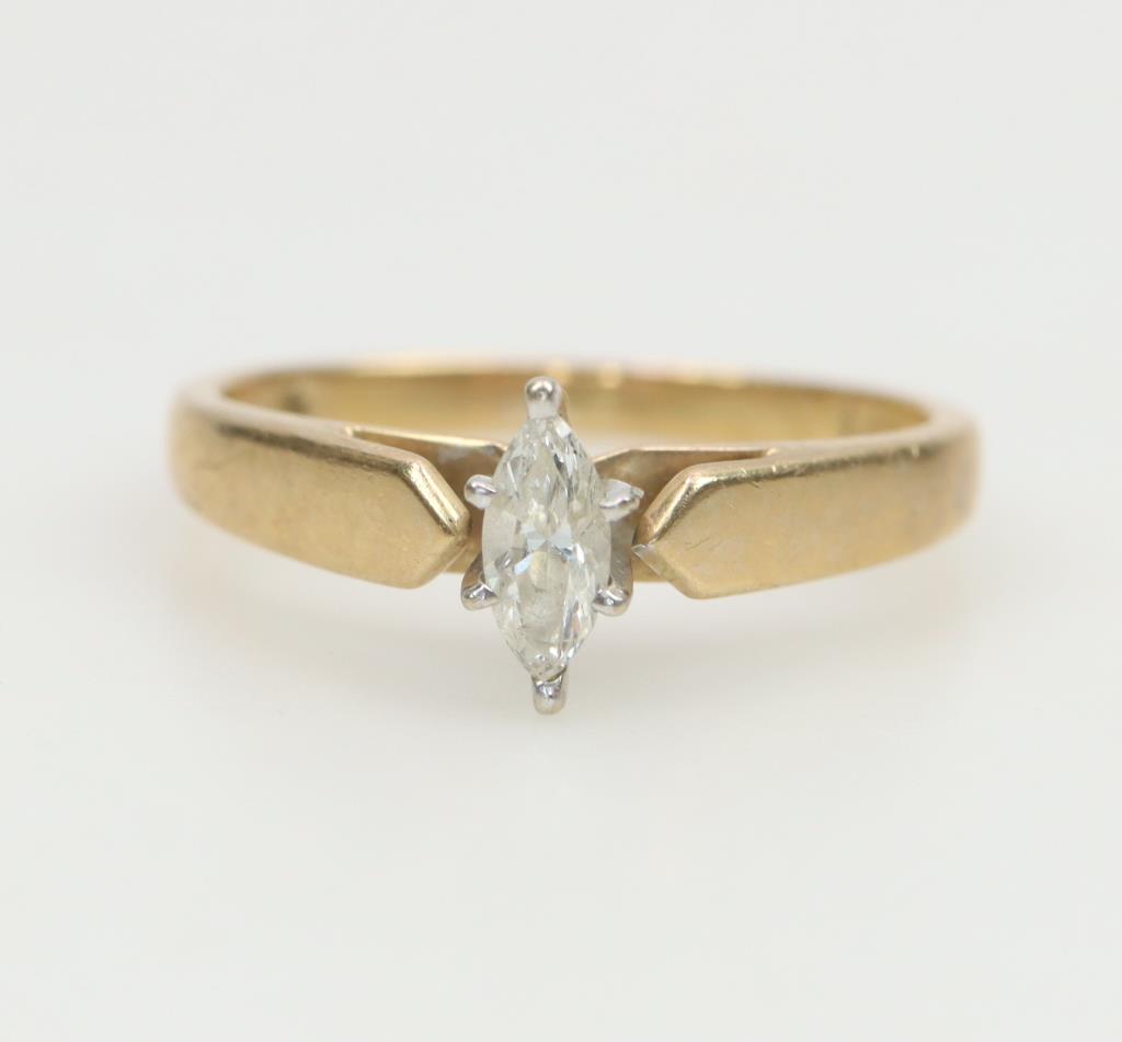 10kt Gold Diamond Ring | Property Room