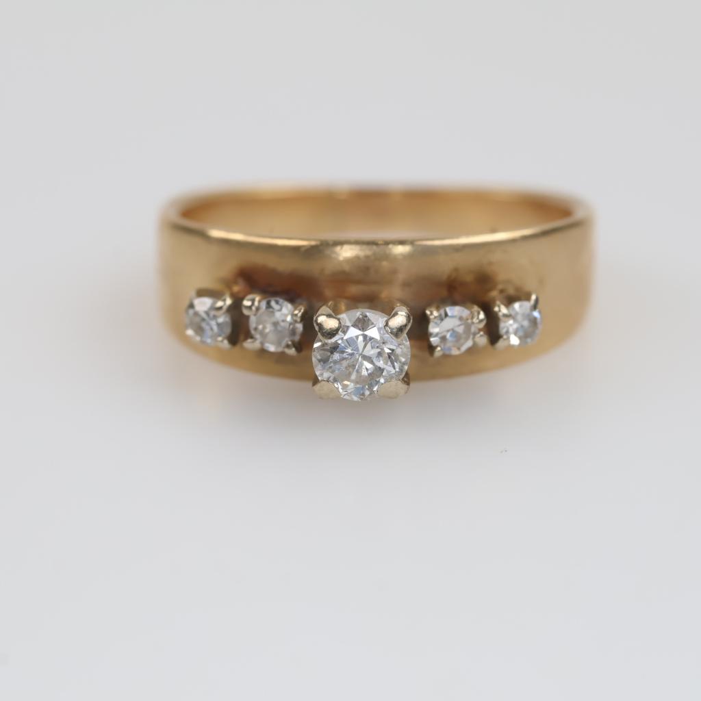10kt Gold Diamond Ring | Property Room