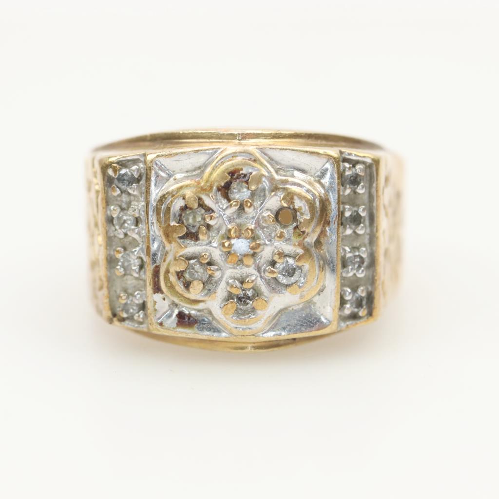10kt Gold Diamond Ring | Property Room