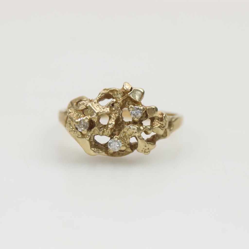10kt Gold Diamond Ring | Property Room