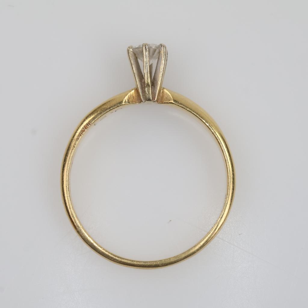 10kt Gold Diamond Ring | Property Room