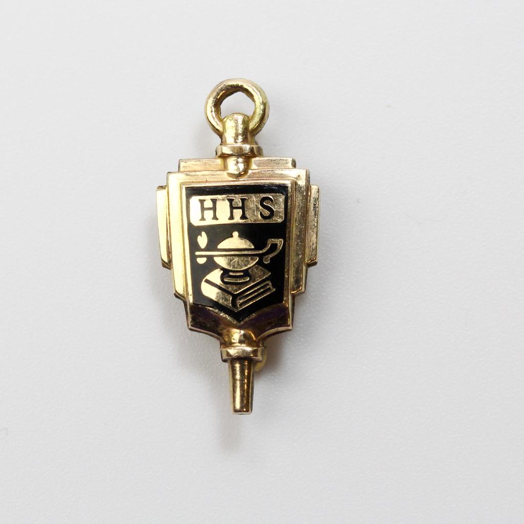 10kt Gold Filled 1.66g High School Pin | Property Room