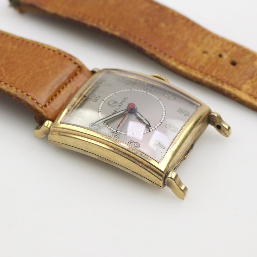 10KT Gold Filled Helbros Vintage Watch | Property Room