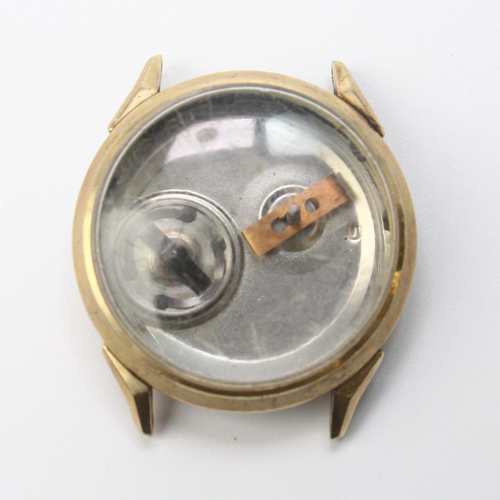 10kt Gold Filled & Stainless Steel Vintage Bulova Watch Case | Property ...