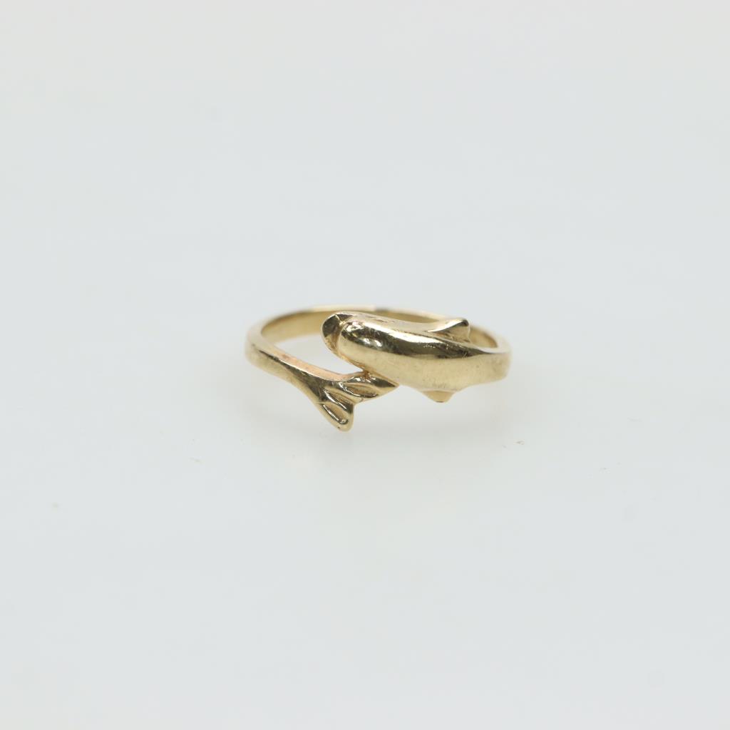 10kt Gold Fish Ring | Property Room