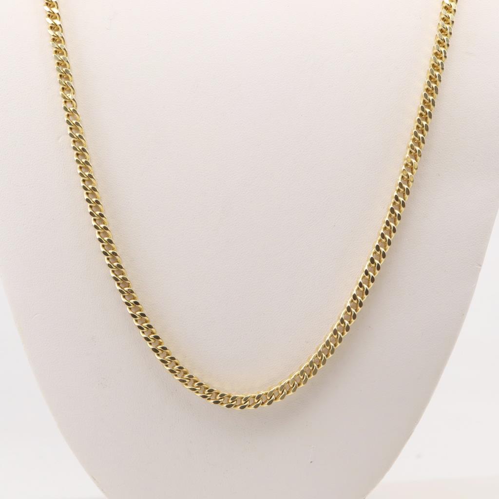 10kt Gold Hollow Necklace | Property Room