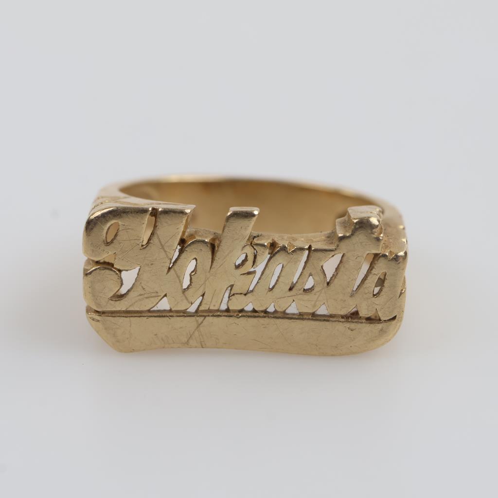 10kt Gold ID Ring | Property Room
