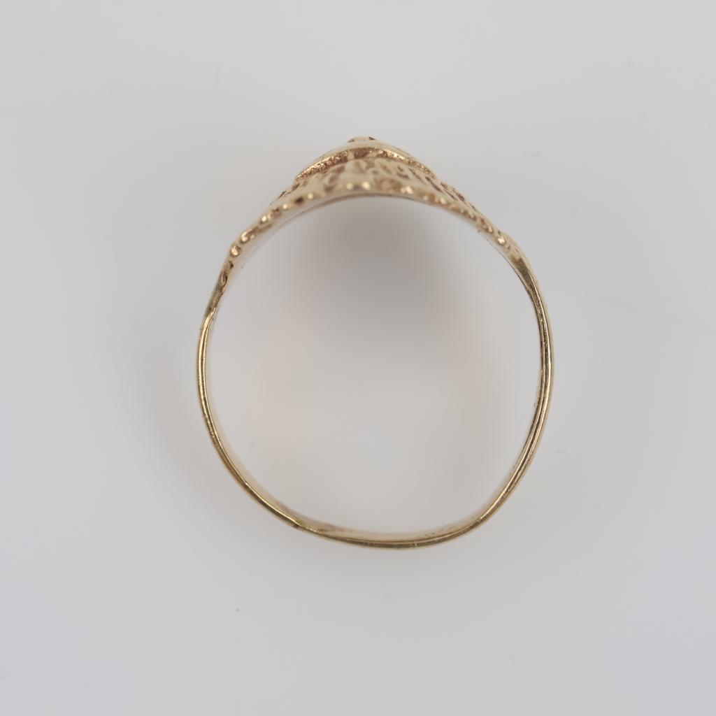 10kt Gold Indian Head Ring | Property Room