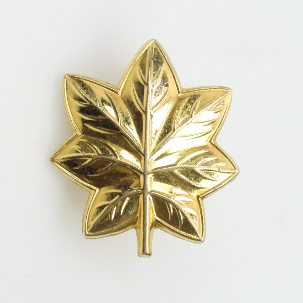 10kt Gold Leaf Shaped Pin | Property Room
