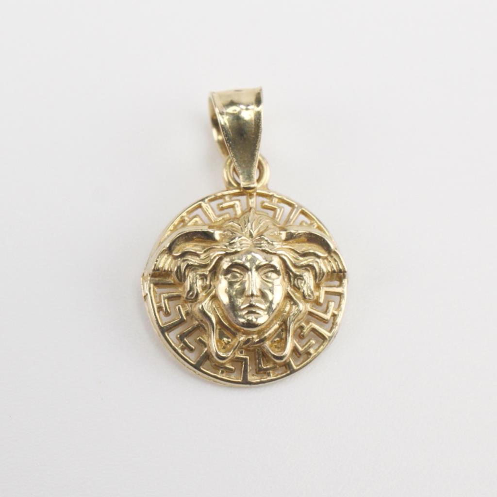 10kt Gold Medusa Head Pendant | Property Room