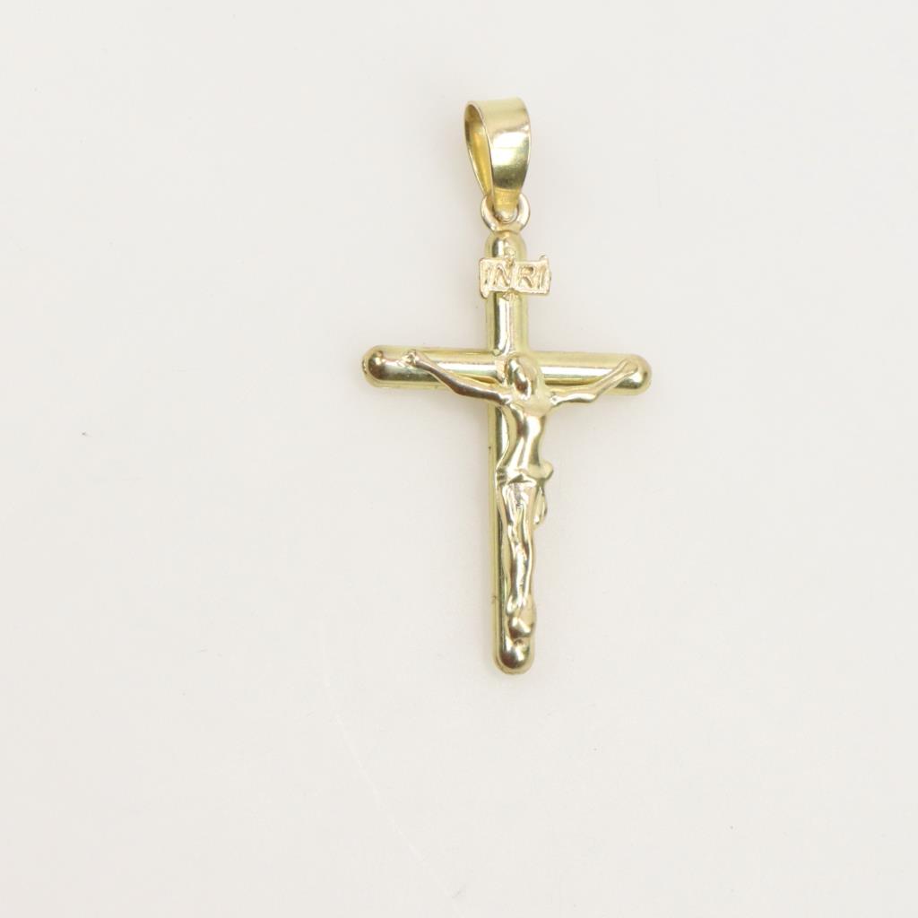 10kt Gold Religious Cross Pendant | Property Room