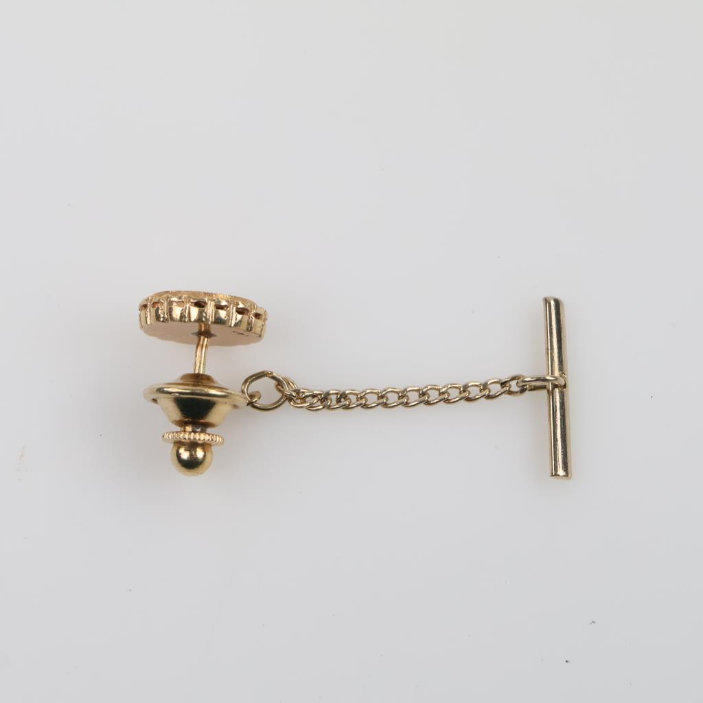 10kt Gold Round Pin | Property Room