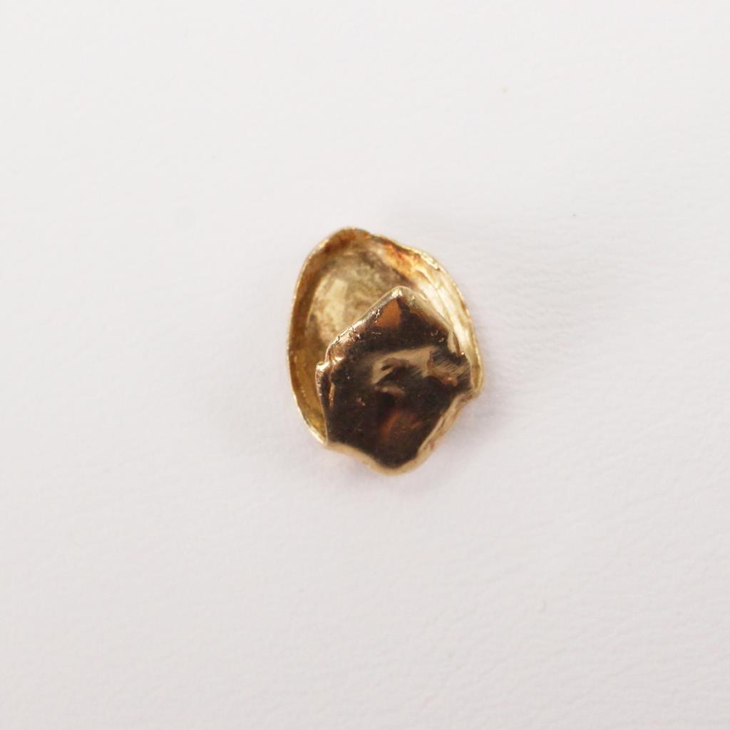 10kt Gold Texture Tooth Cap | Property Room