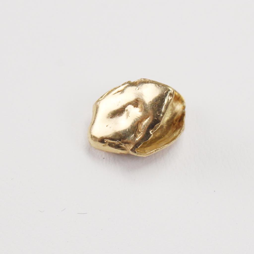 10kt Gold Texture Tooth Cap | Property Room