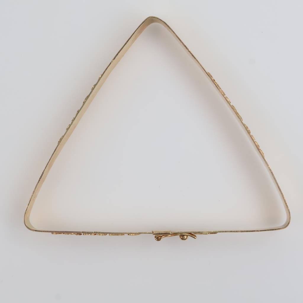 10kt Gold Triangle Name Bracelet | Property Room