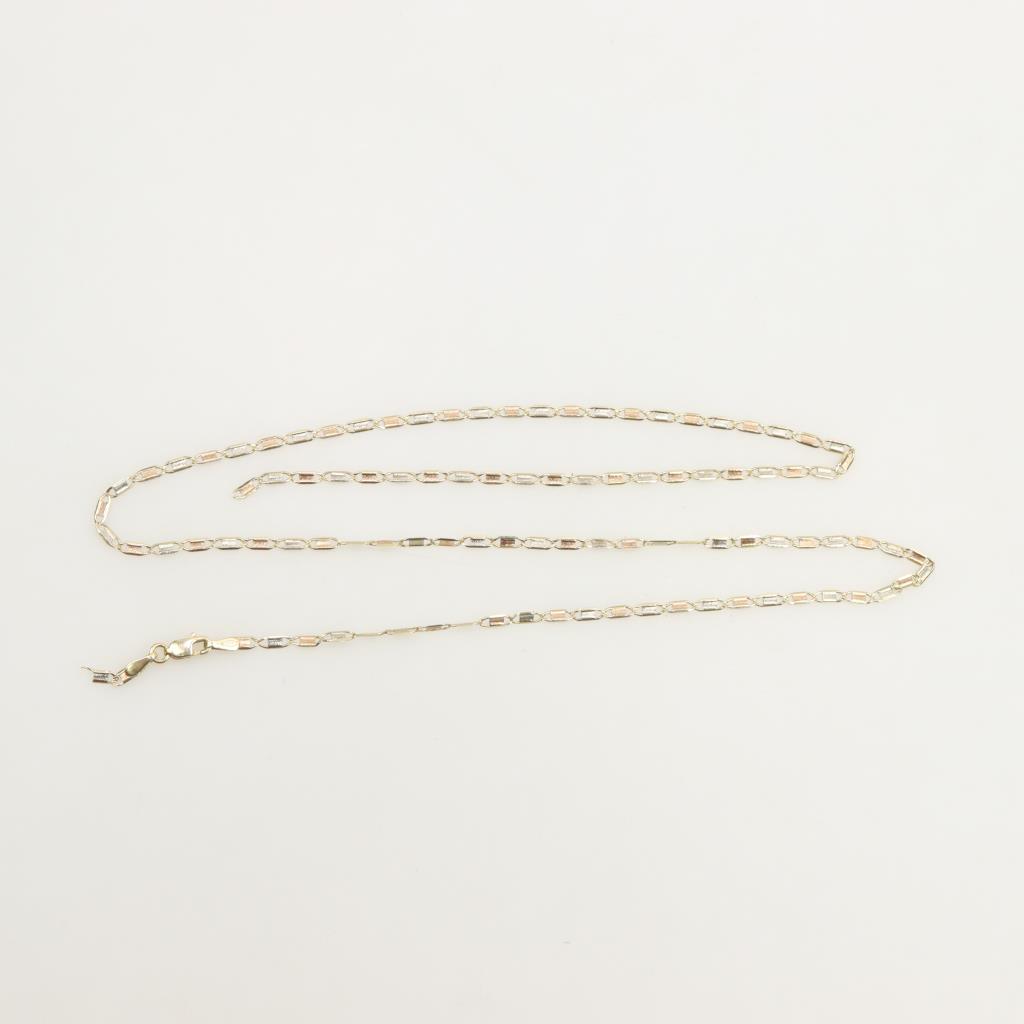 10kt Gold Tri-color Necklace | Property Room