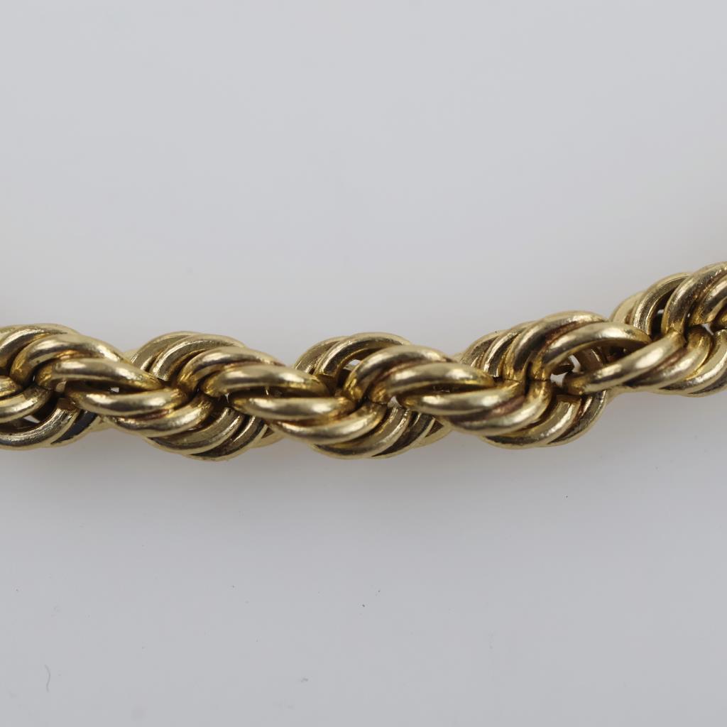 10kt Gold Twisted Rope Bracelet | Property Room